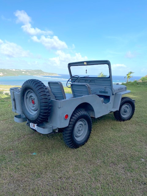 A Battleship Gray Willys CJ-2A in Guam – “Jeep 1” - Kaiser Willys Jeep Blog