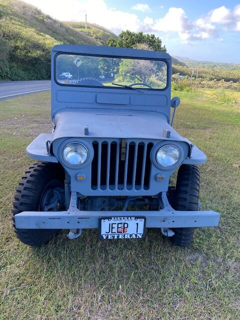 A Battleship Gray Willys CJ-2A in Guam – “Jeep 1” - Kaiser Willys Jeep Blog